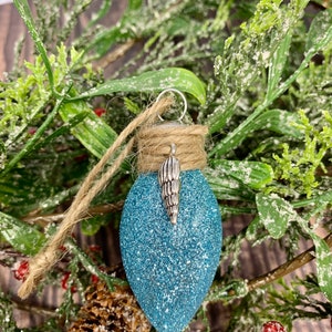 Christmas Ornaments, Light Bulb Ornaments, Beach Ornaments, Ocean ...
