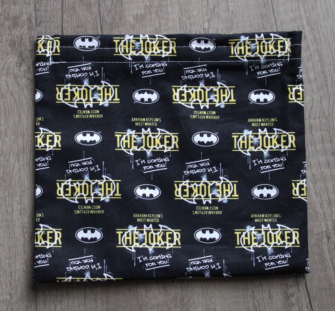 Reusable Sandwich Bag, Sandwich Bag, Batman Sandwich Bag, Batman Bag ...