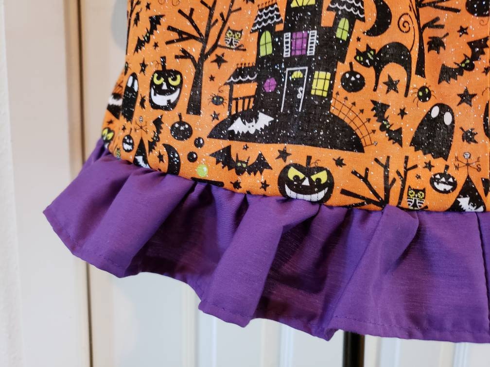 Halloween Kids Apron, Halloween Apron, Kids Apron, Play Apron, Kitchen ...