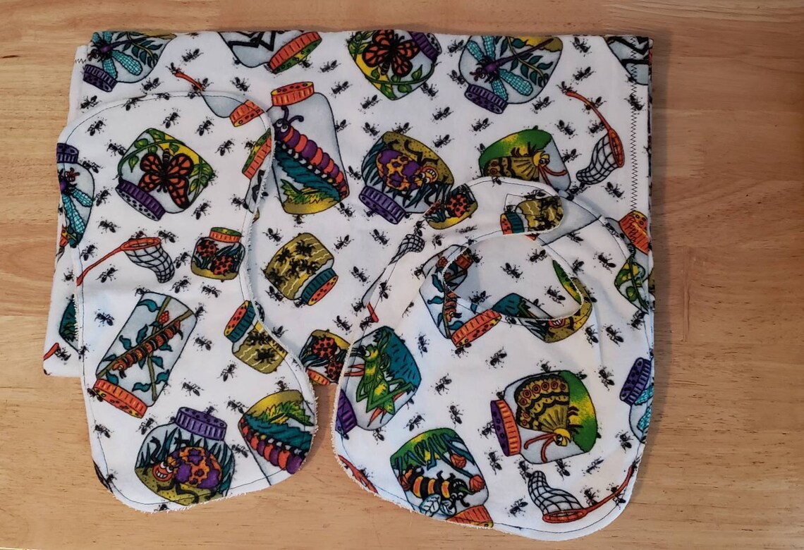 Bug Baby Gift Set, Bug Baby Theme, Baby Gift Set, Bug Baby Bib, Bug ...