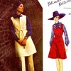 Vintage 1970s Mod Sewing Pattern Simplicity 9850 Princess Dress in ...
