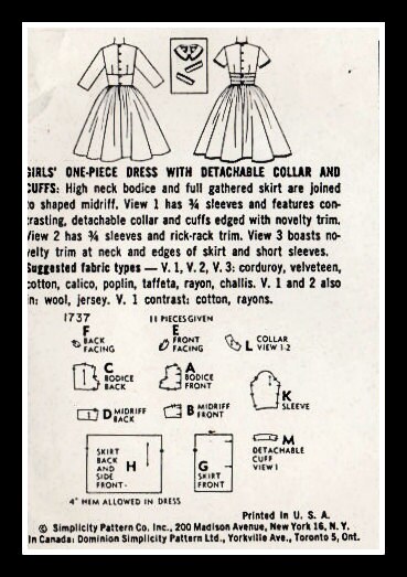 Vintage 1950s Girls' Party, Pageant, Flower Girl or Pageant Dress ...