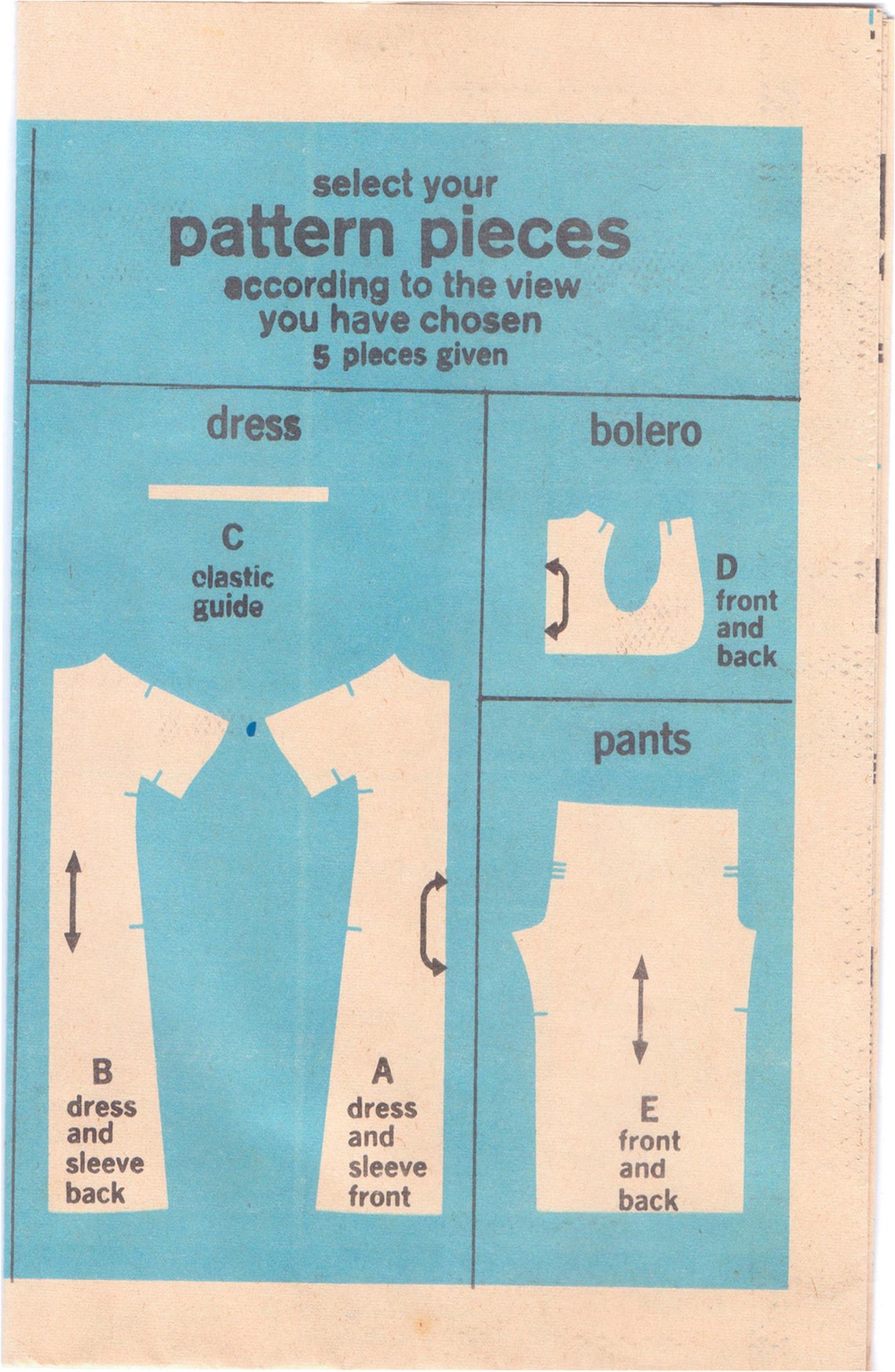 Simplicity 9154 Vintage 1970s Hippie Style Tunic Peasant Dress - Etsy