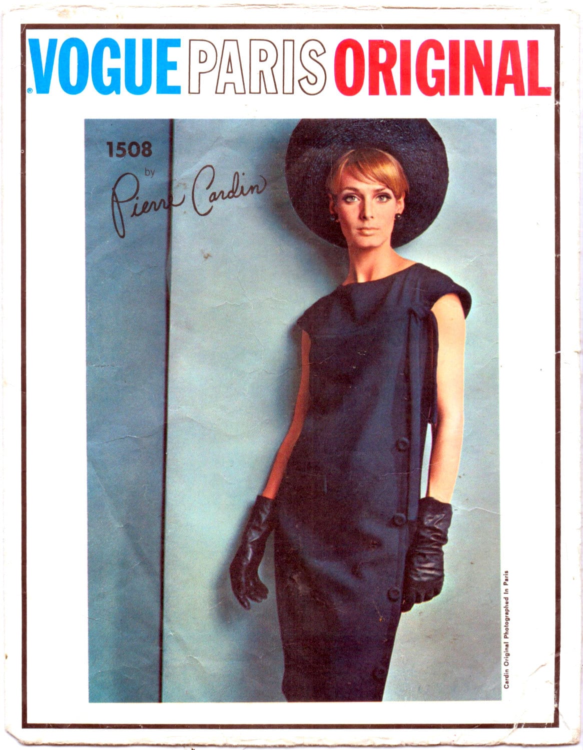 Sewing Pattern Vintage 1960s Vogue Paris Original 1508 | Etsy