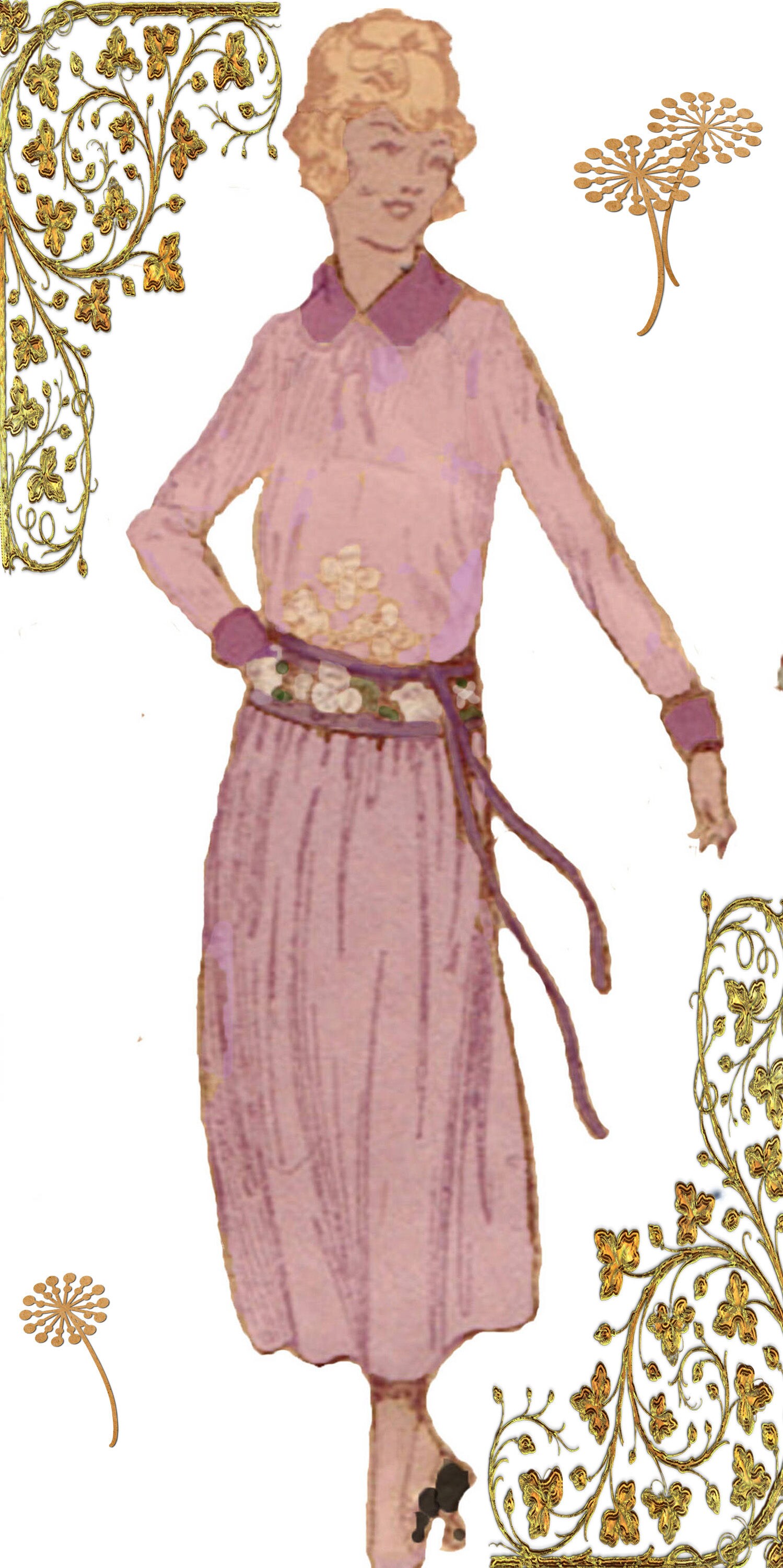 Butterick 3188 Vintage Roaring 20s Sewing Pattern Drop Waist - Etsy