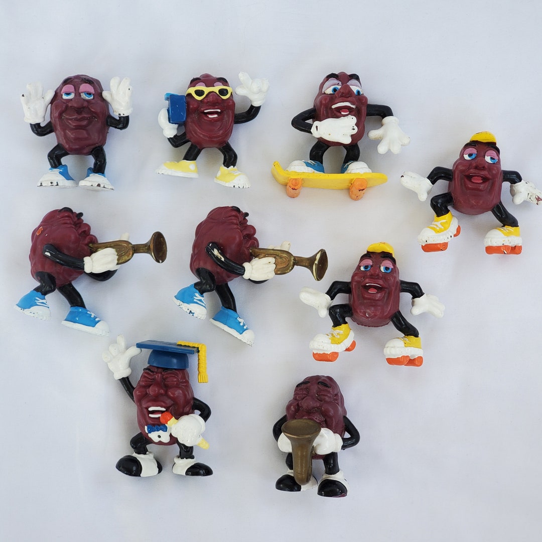 1987-88 California Raisin Figurines - Etsy