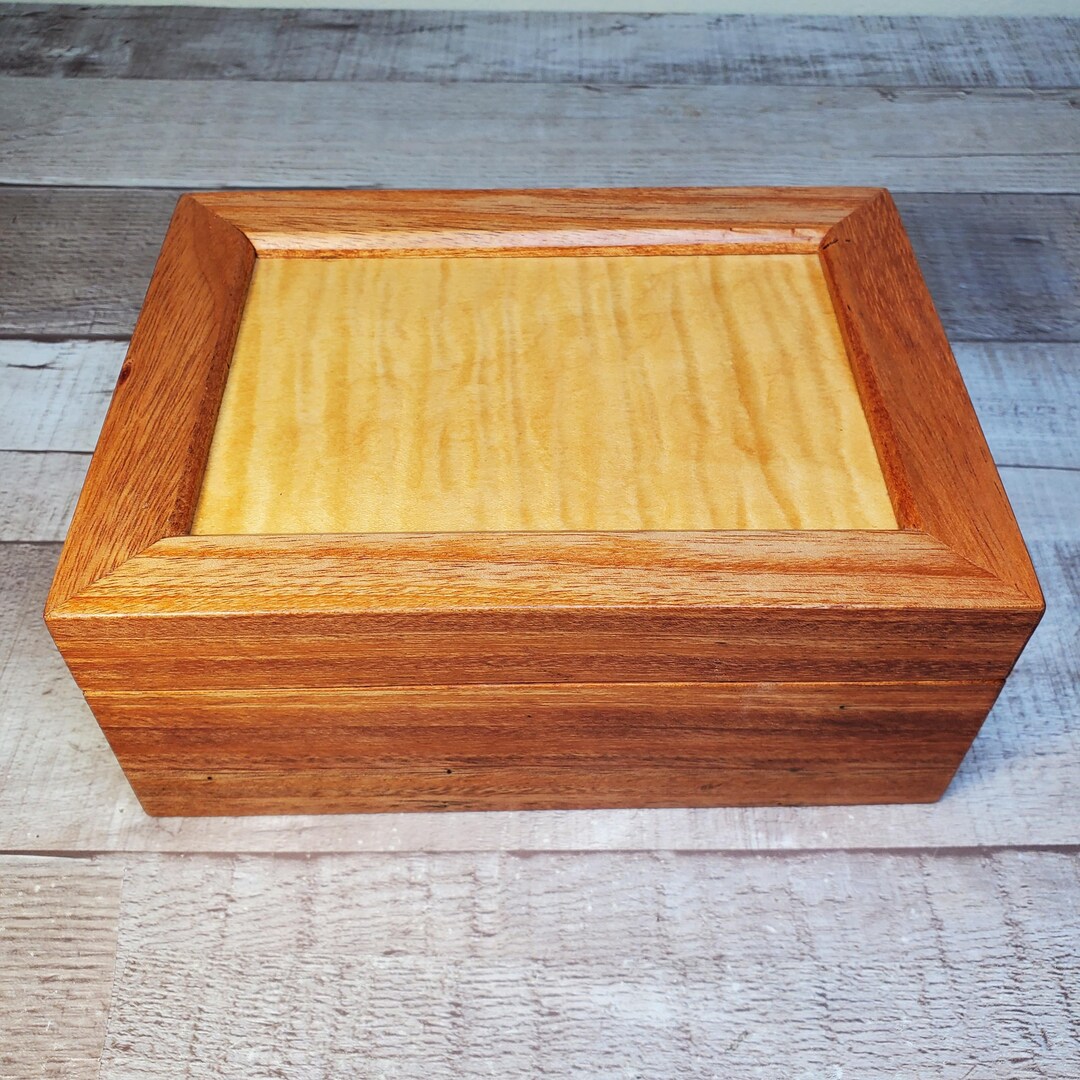 Desktop Counter Cigar Storage Box Natural Cedar Wood Decorative Humidor ...