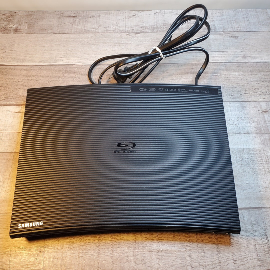 Samsung Blu-ray Disc DVD Player Wifi Streaming Curved Home Theater BD ...