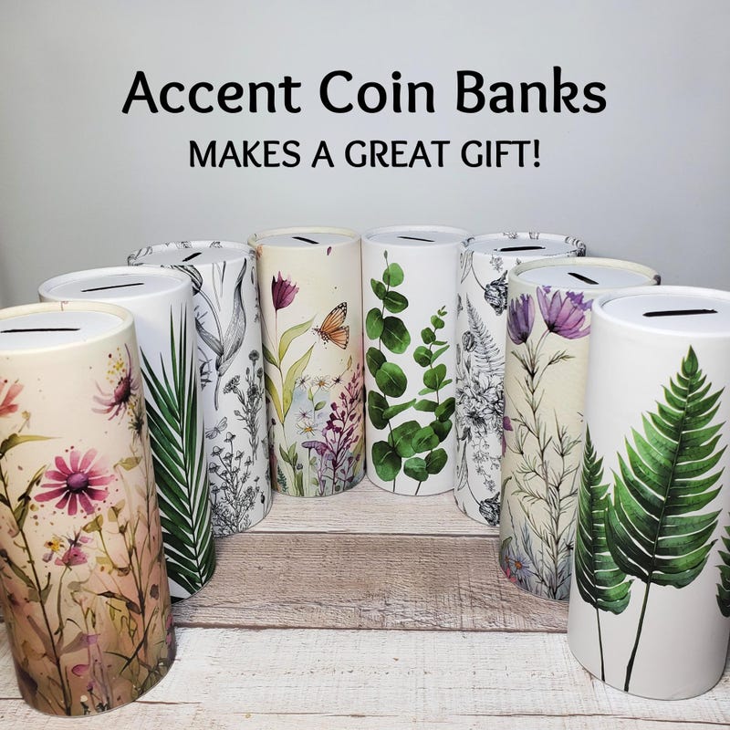 Modern Piggy Bank - Etsy