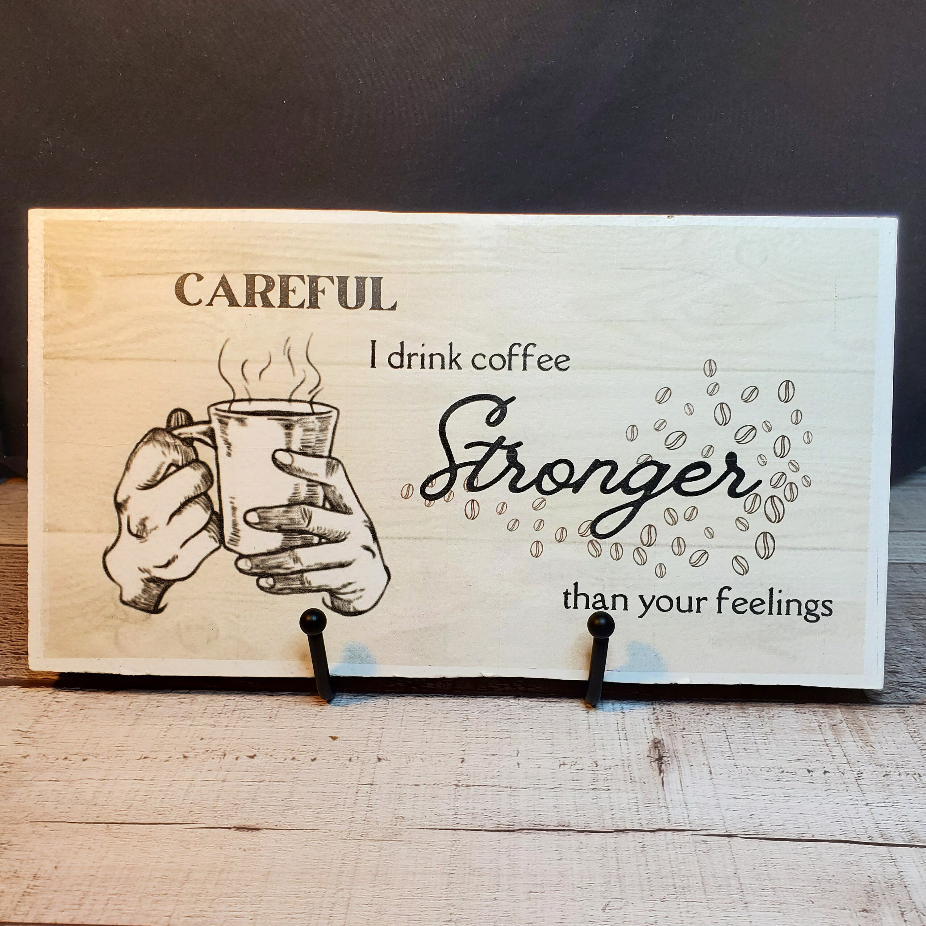 Upcycled Wood Decoupage Signs Farmhouse Bathroom Office - Etsy