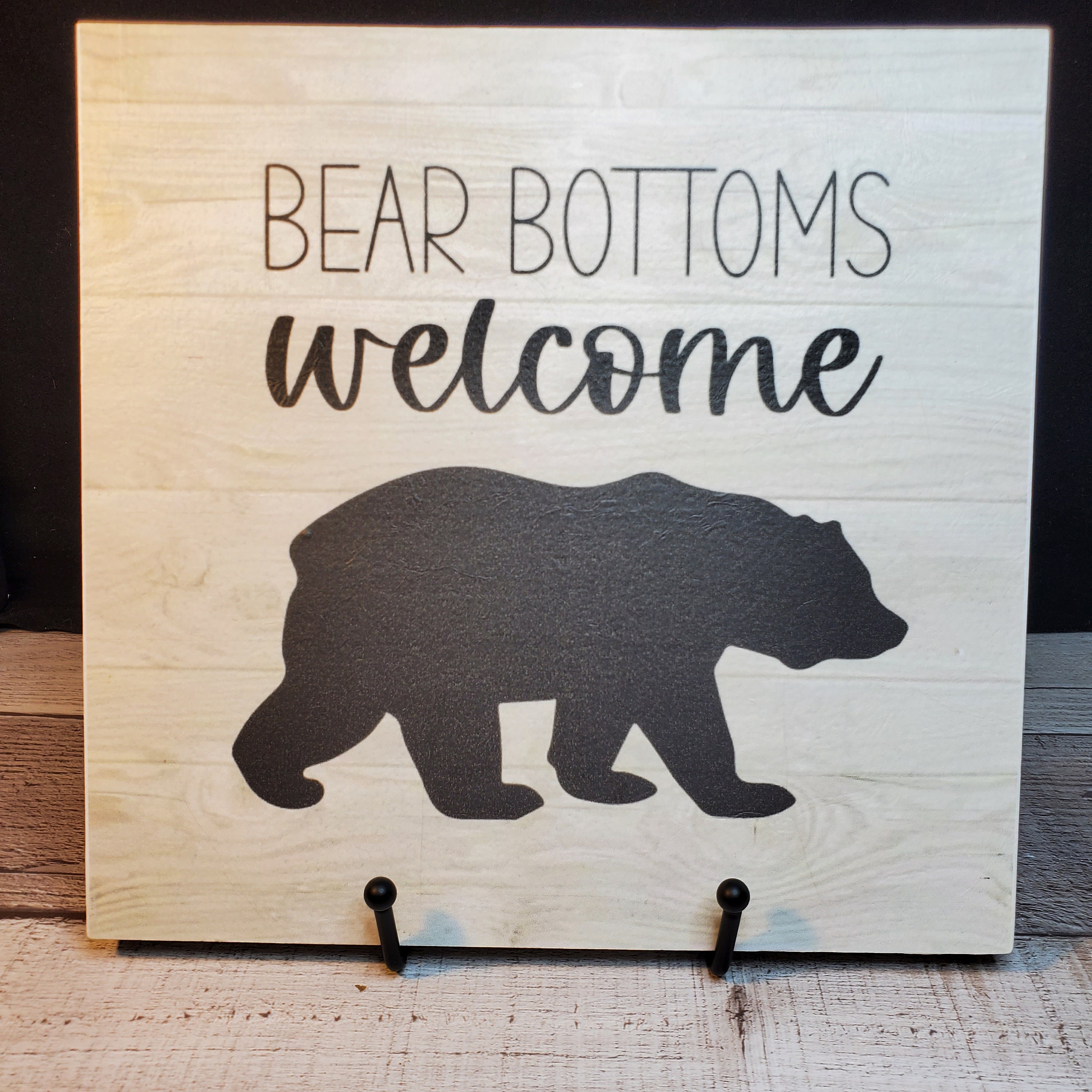 Upcycled Wood Decoupage Signs Farmhouse Bathroom Office - Etsy