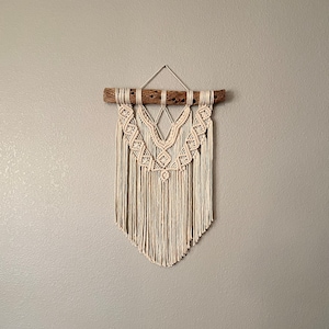 Cholla Cactus Macrame Wall Hanging Macrame Decor Bohemian Decor Gift ...