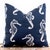 Solid Navy Throw Pillow, Navy Decorative Pillow, Navy Pillowcase, Navy ...