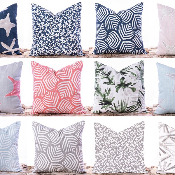 Beach Pillow Cover - Etsy