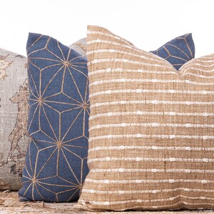 Neutral Throw Pillow, Textured Pillow, Woven Pillow Cover, Neutral ...