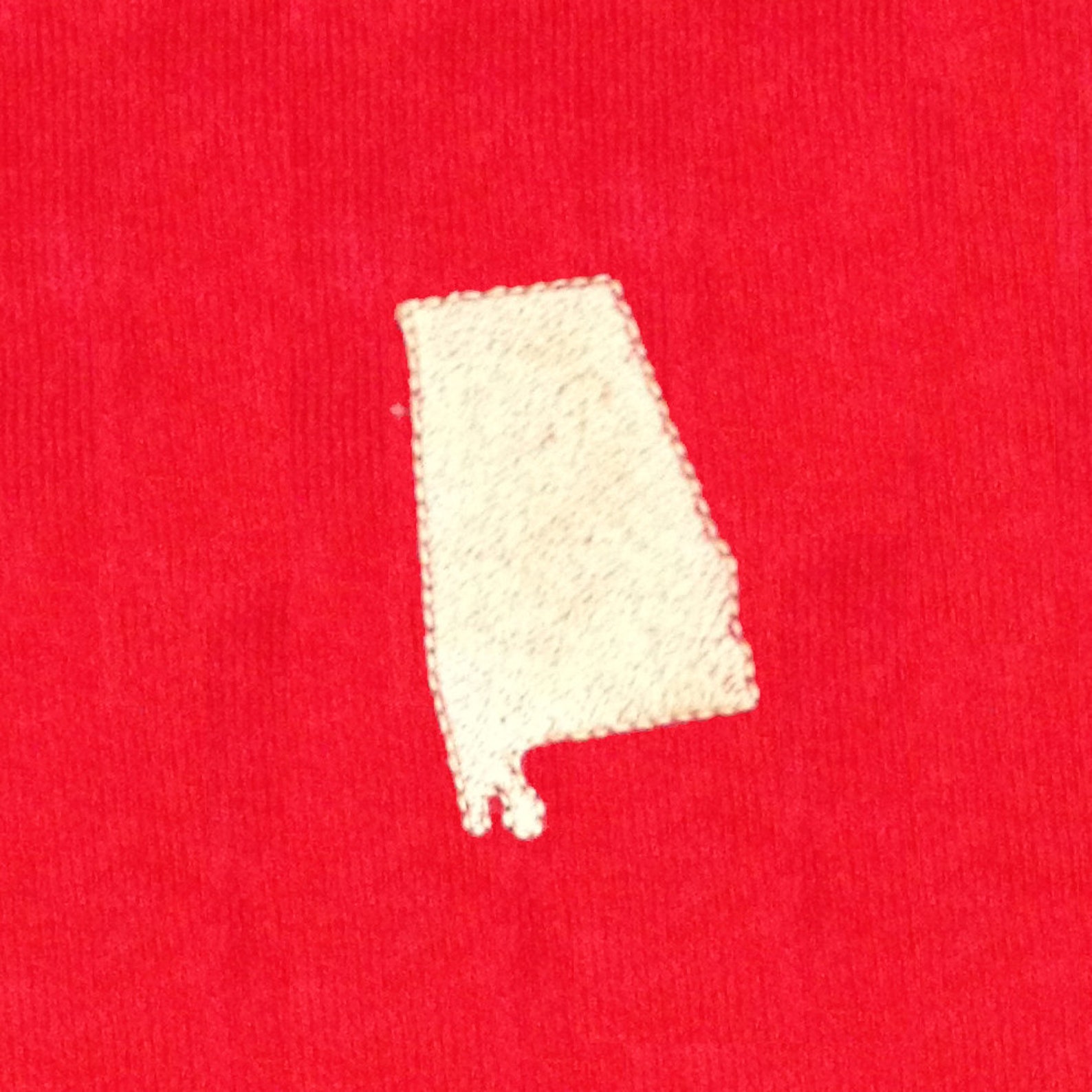 Alabama Appliqué and Embroidery Design. U.S. State Appliqué and ...