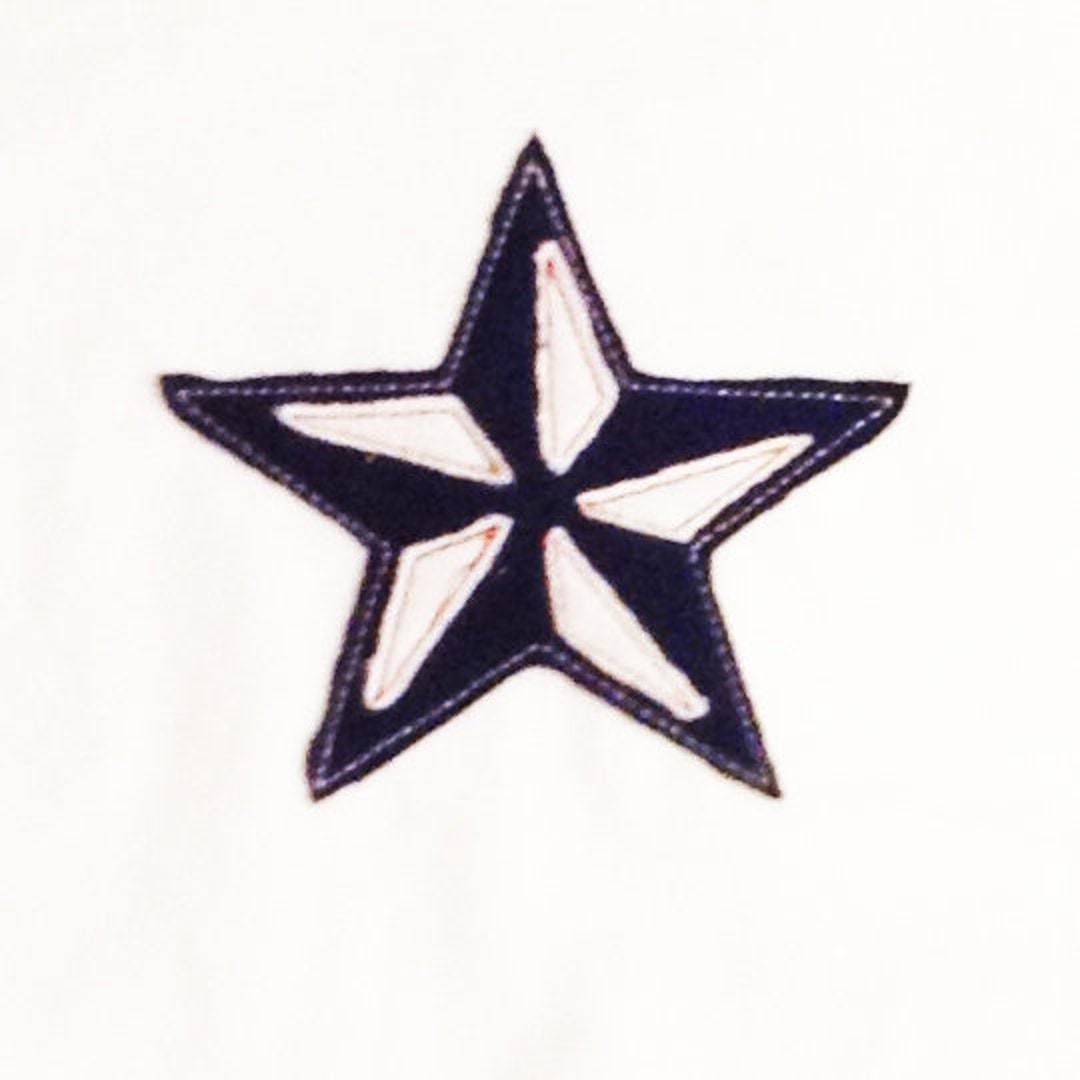 Western Star DIGITAL Raw Edge Machine Embroidery Applique Design - A ...