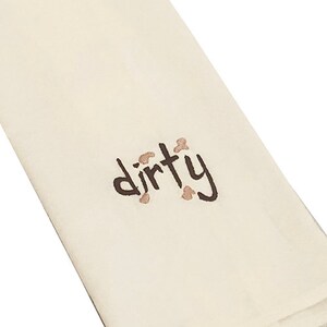 Dirty and Clean DIGITAL Machine Embroidery Design - Perfect for Kitchen ...