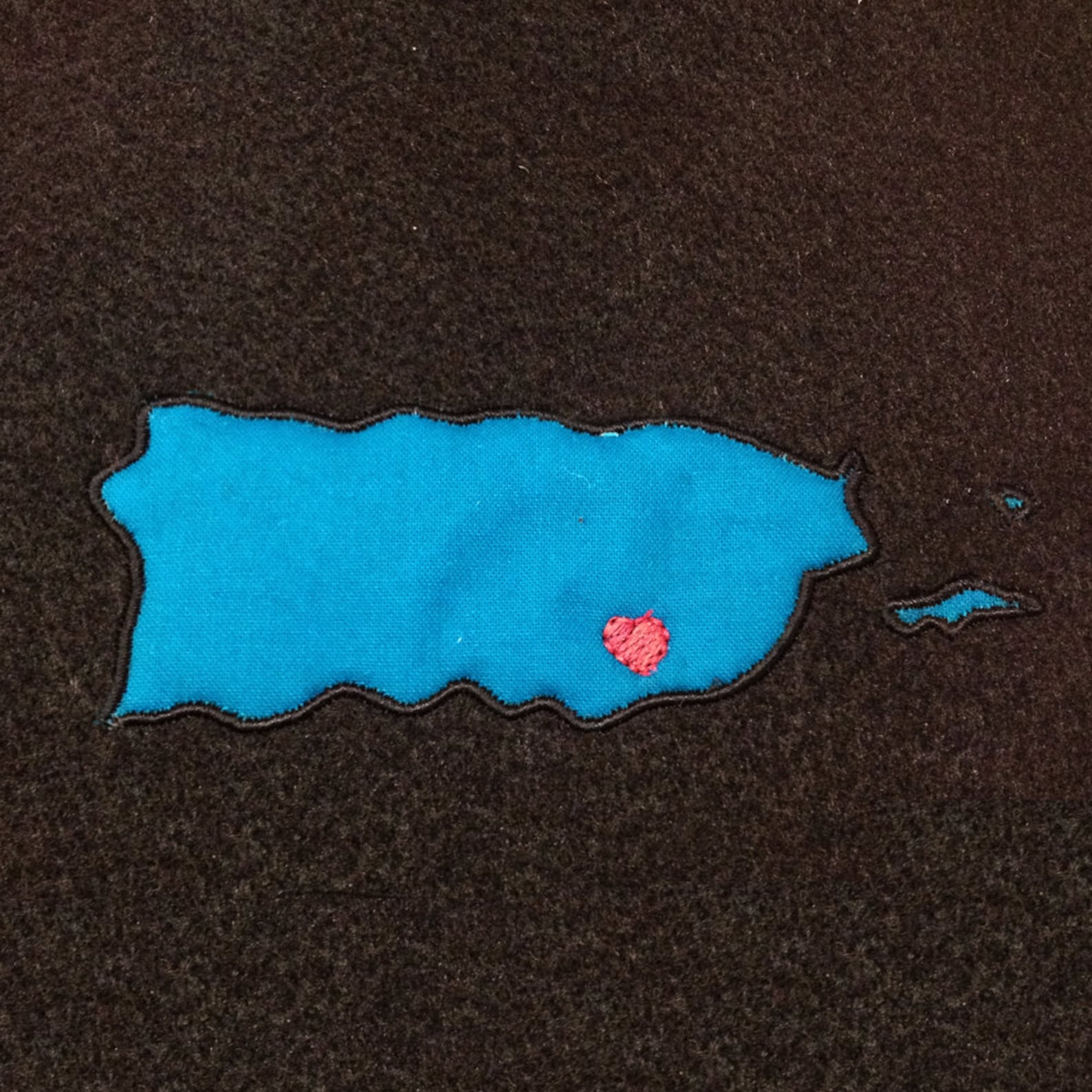 Puerto Rico Appliqué and Embroidery Design in 7 Styles and Sizes. Buy 1 ...