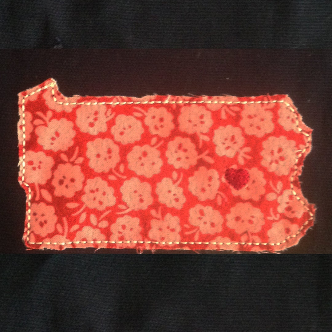 Pennsylvania Appliqué and Embroidery Design in 7 Styles and Sizes. Buy ...