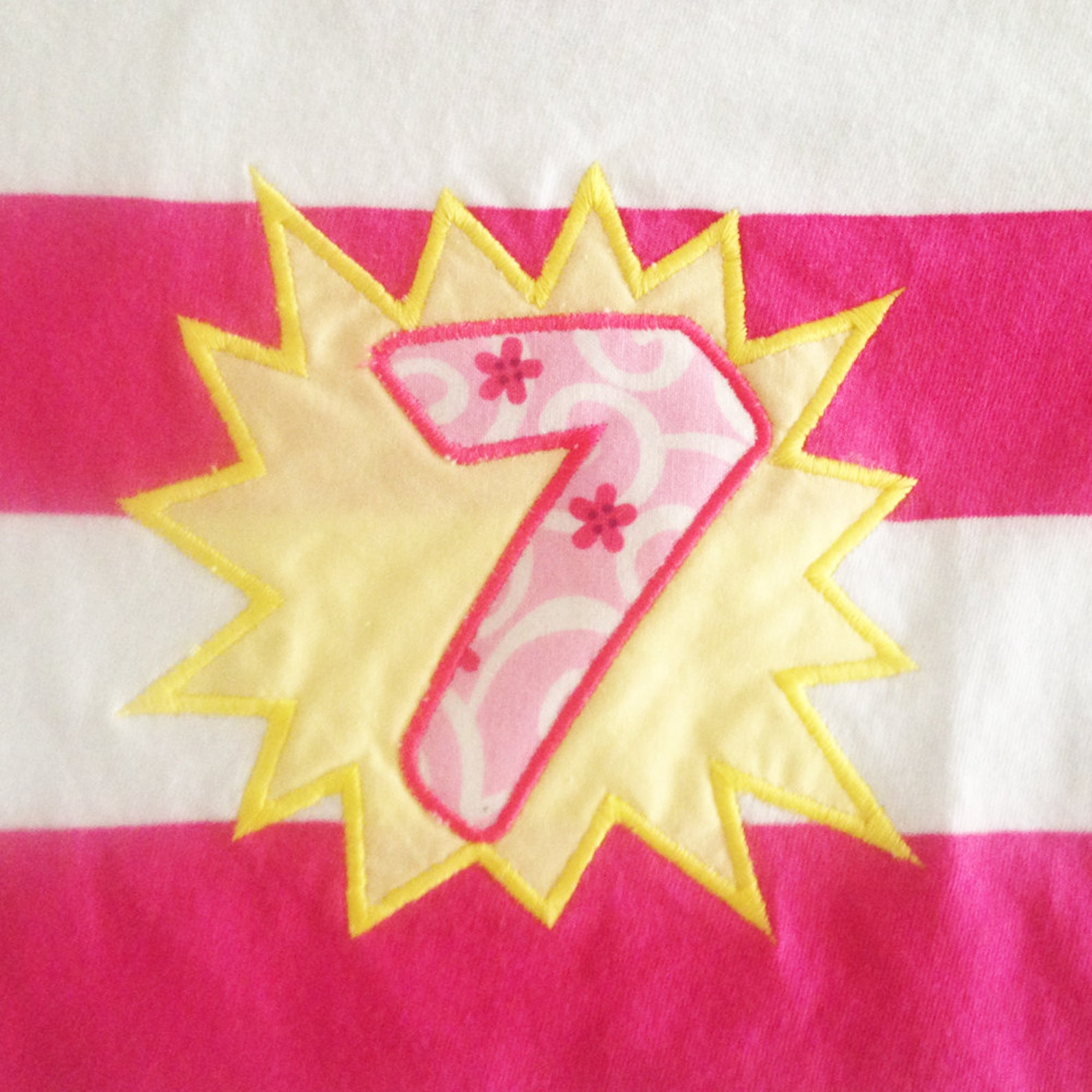 Super Hero Style Numbers Machine Applique Designs 1-9 in Two - Etsy