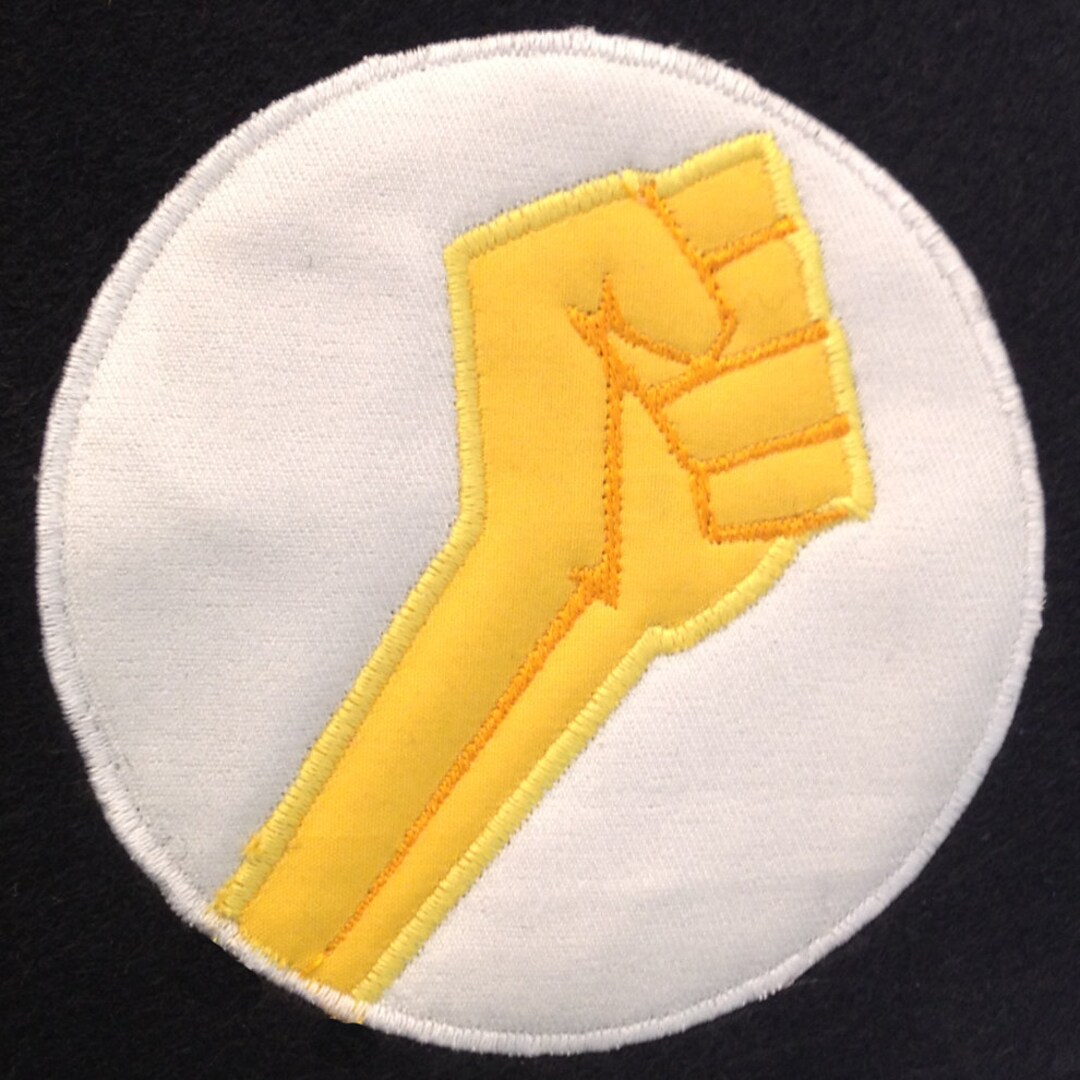 Fight the Power Powerful Fist Pump Applique Design a Sign of Rebellion ...