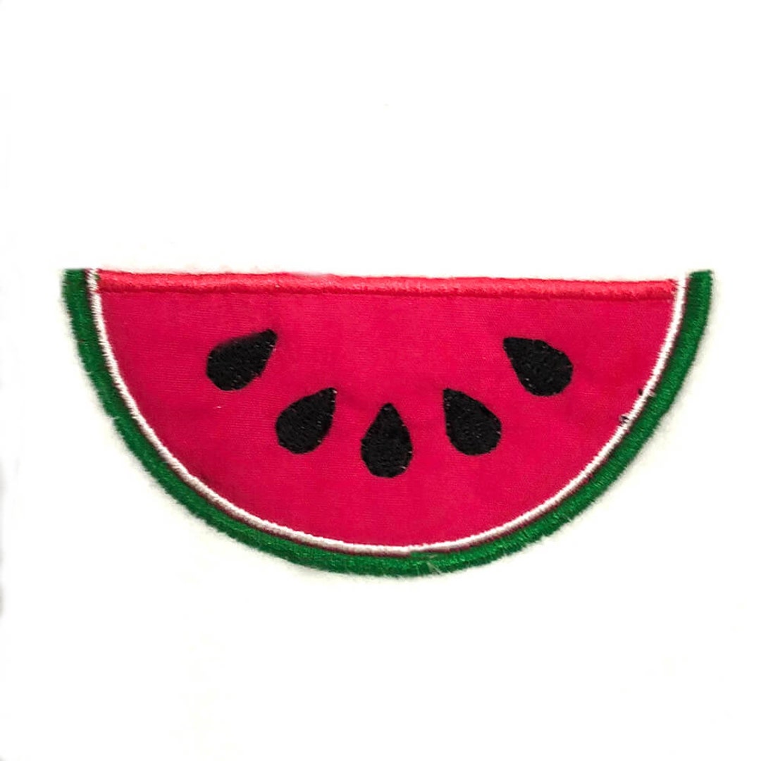 Watermelon DIGITAL Machine Embroidery Appliqué Design. A Sweet Fruit to ...