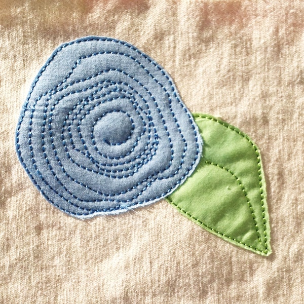 Scribble Flower Art - Etsy