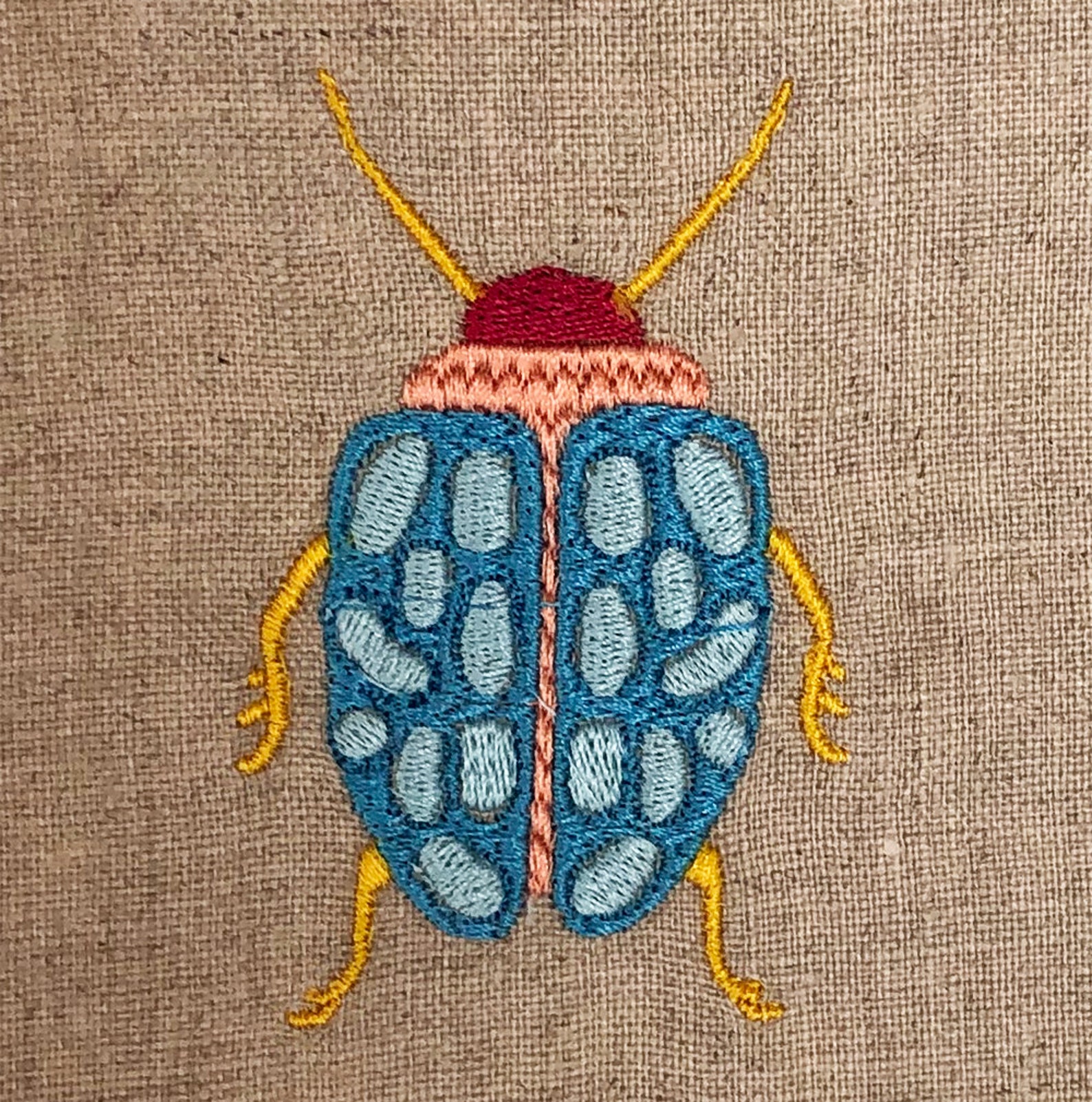 Modern Insects DIGITAL Machine Embroidery Design Set. Nine Different ...