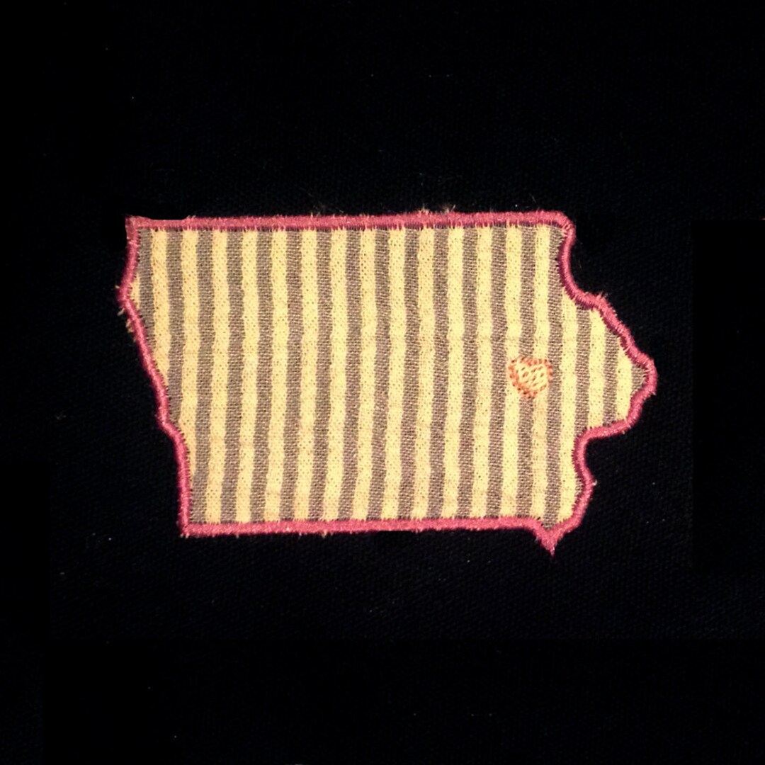 Iowa Appliqué and Embroidery Design in 7 Styles and Sizes. Buy This ...