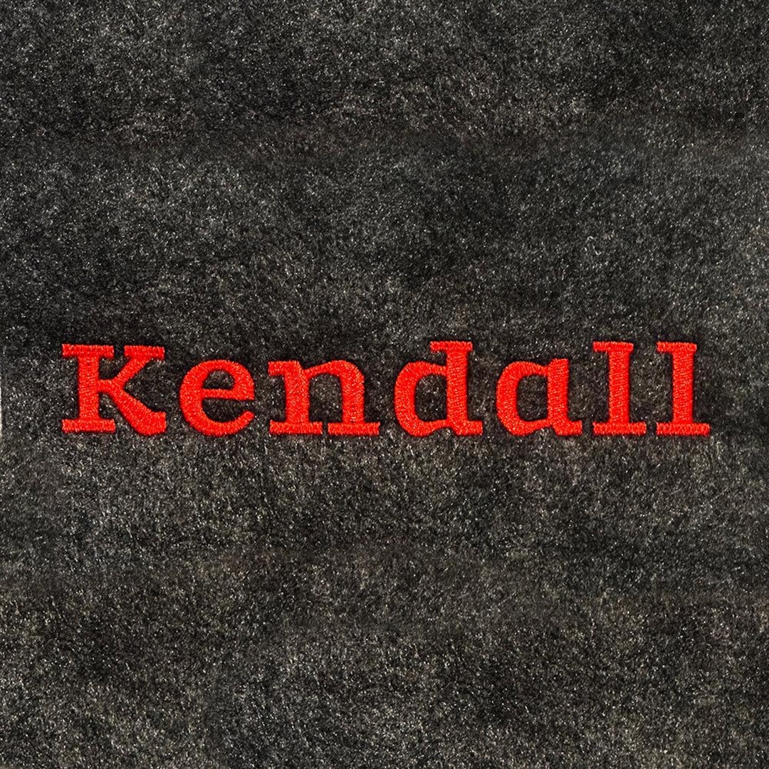 Kendall Embroidery BX Font - DIGITAL Machine Embroidery in Native BX ...