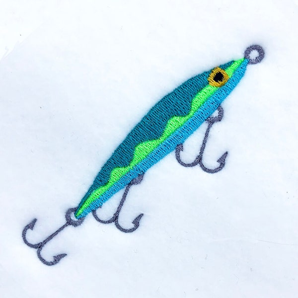 Lure Embroidery Design - Etsy