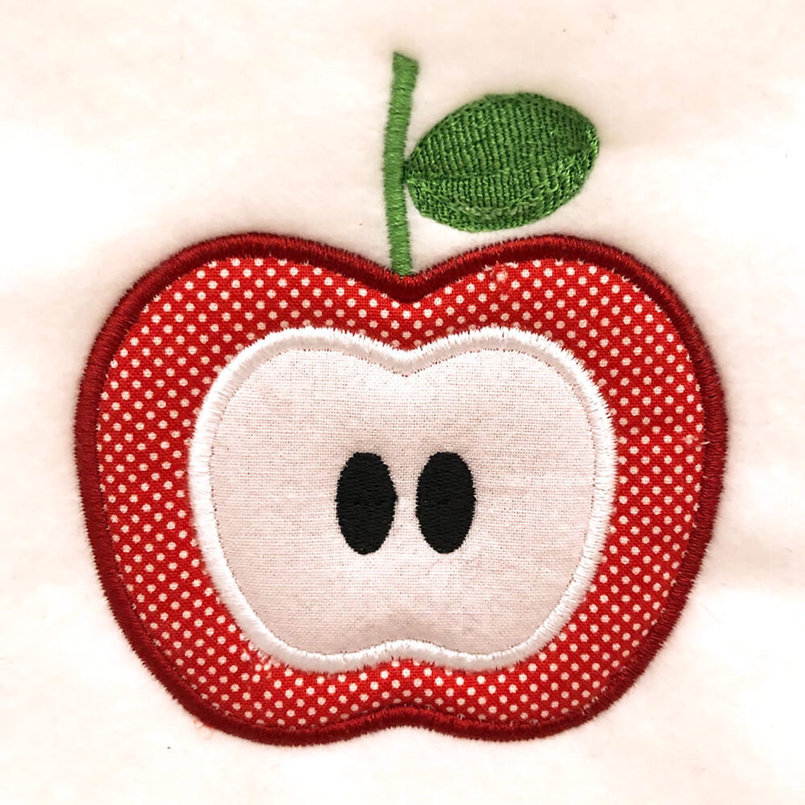 Woodland Apple DIGITAL Machine Embroidery Appliqué Design - a Sweet ...