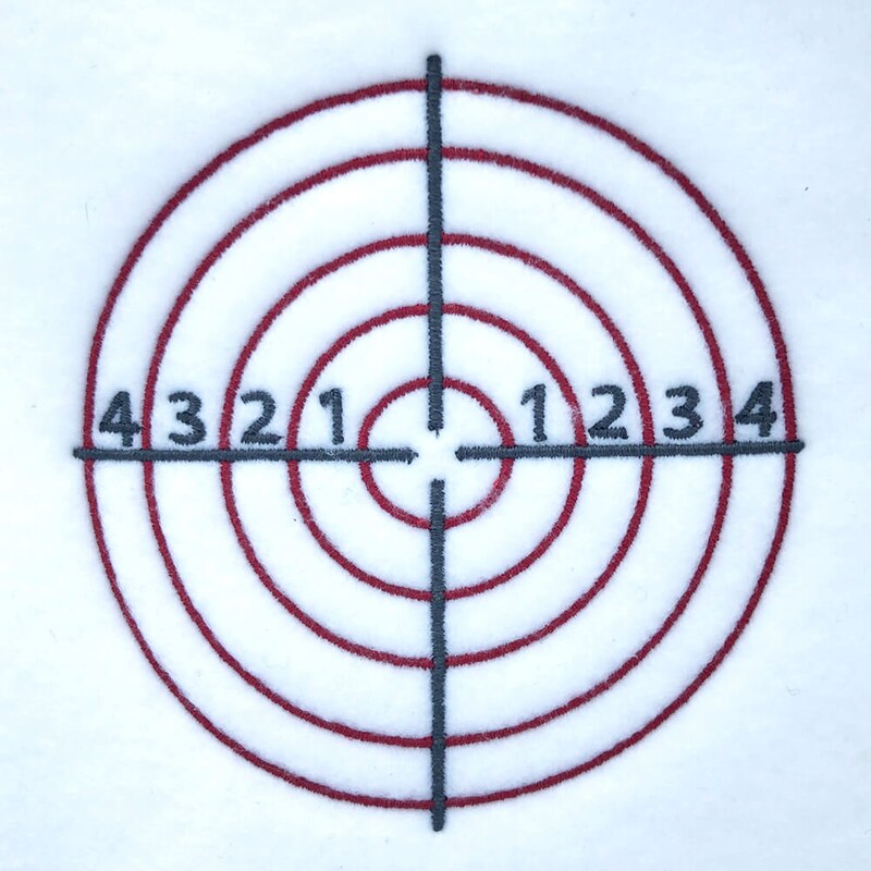 Target Embroidery - Etsy