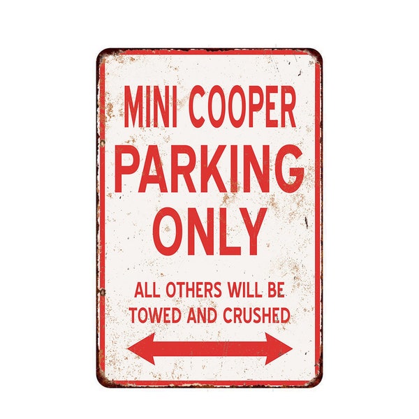 Mini Parking Only Sign - Etsy