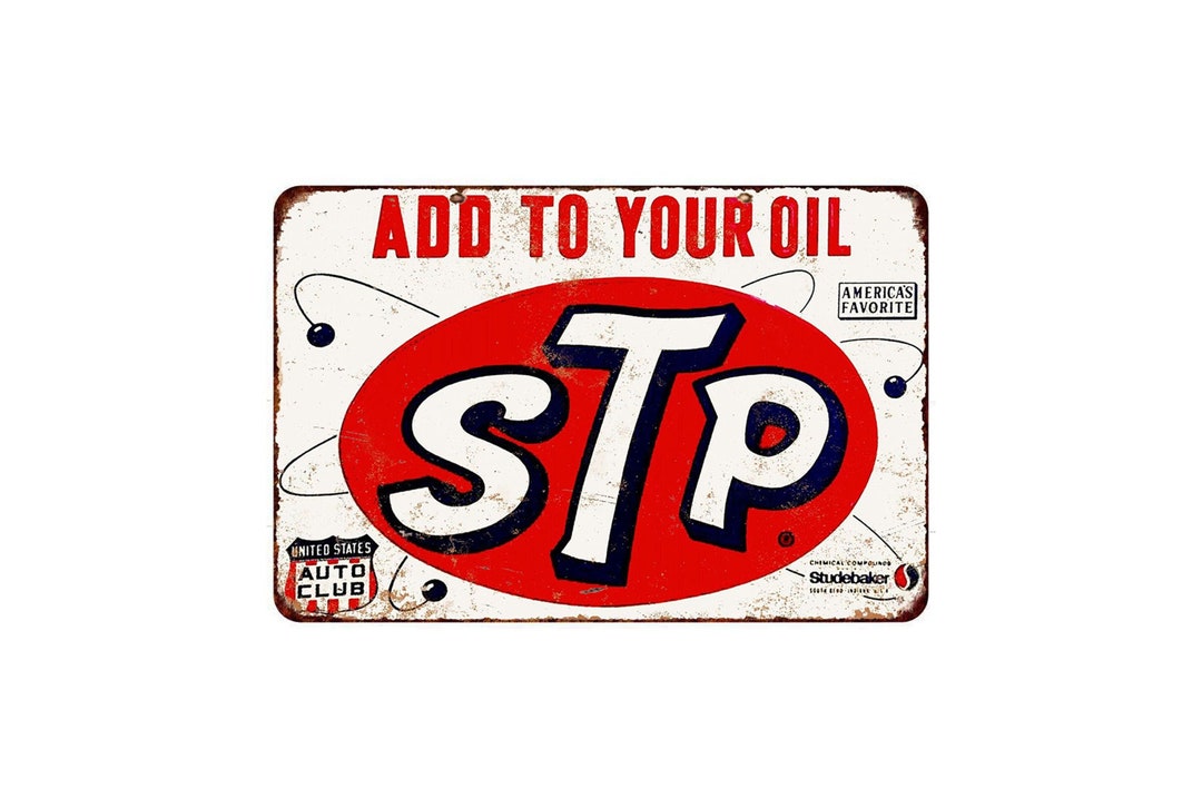 1962 Add STP to Your Oil Reproduction Metal Sign - Etsy