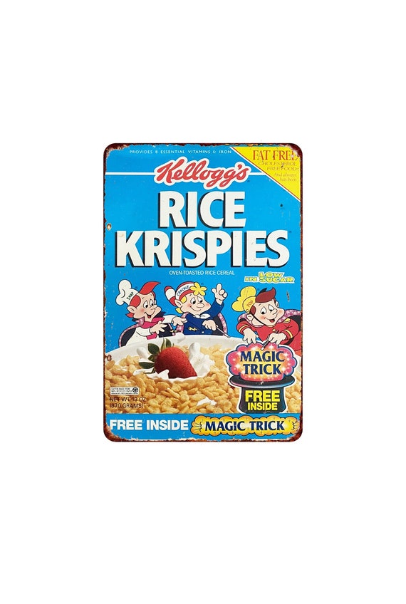 Rice Krispies Cereal Box