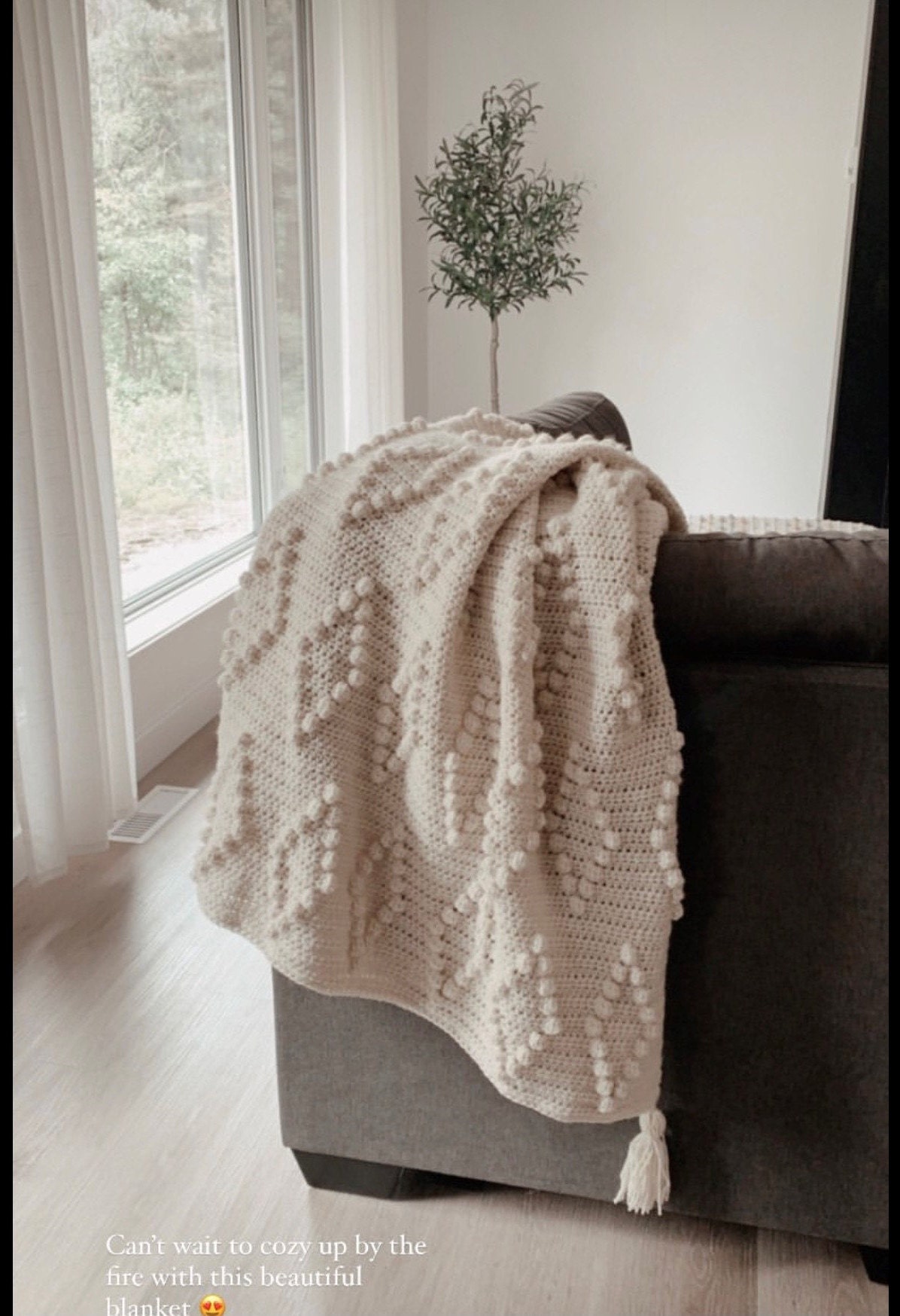 The Elliana Throw Crochet Pattern - Etsy