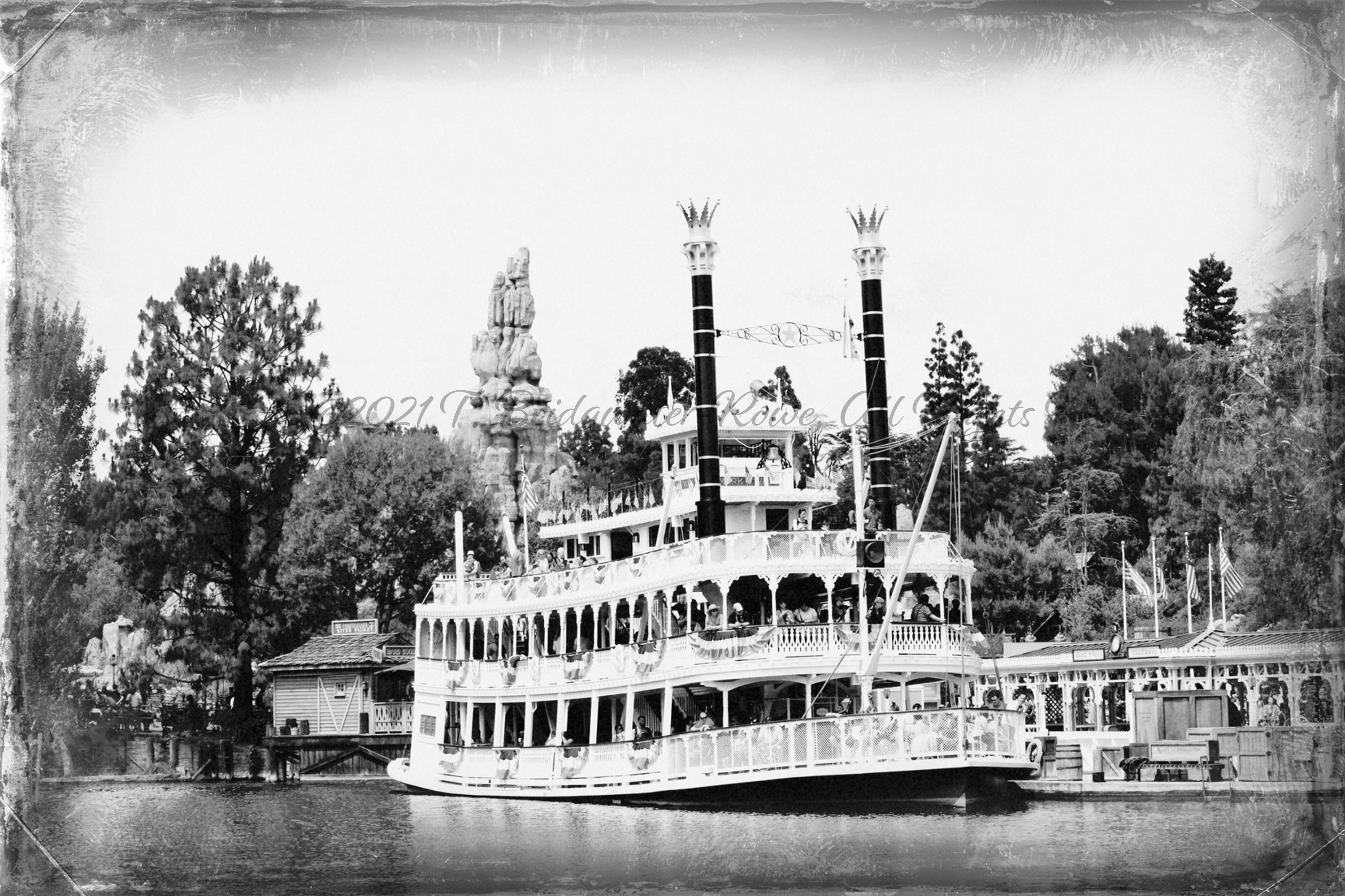 Disneyland Art, Disneyland, Disneyland Print, Disneyland Decor, Vintage ...