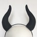 Custom Color Tall Plush Horns Costume Horns Pair of Horns Bull Horns ...
