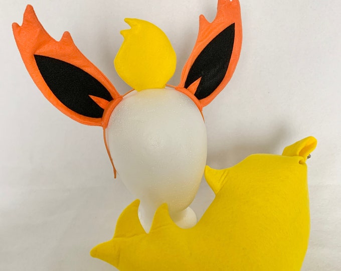 Flareon Ears or Tail Flareon Ears Headband Flareon Costume Ears Flareon ...
