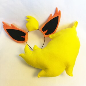 Flareon Ears or Tail Flareon Ears Headband Flareon Costume Ears Flareon ...