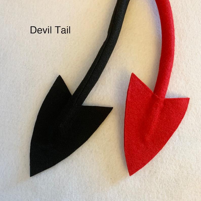 Custom Color Devil Tail Devil Costume Demon Costume Demon Tail - Etsy