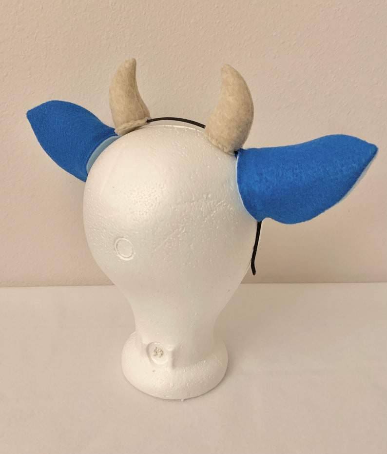 Babe the Blue Ox Ears and Tail Set Paul Bunyan Costume Babe Costume ...