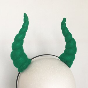 Custom Color Tall Plush Horns Costume Horns Pair of Horns Bull Horns ...