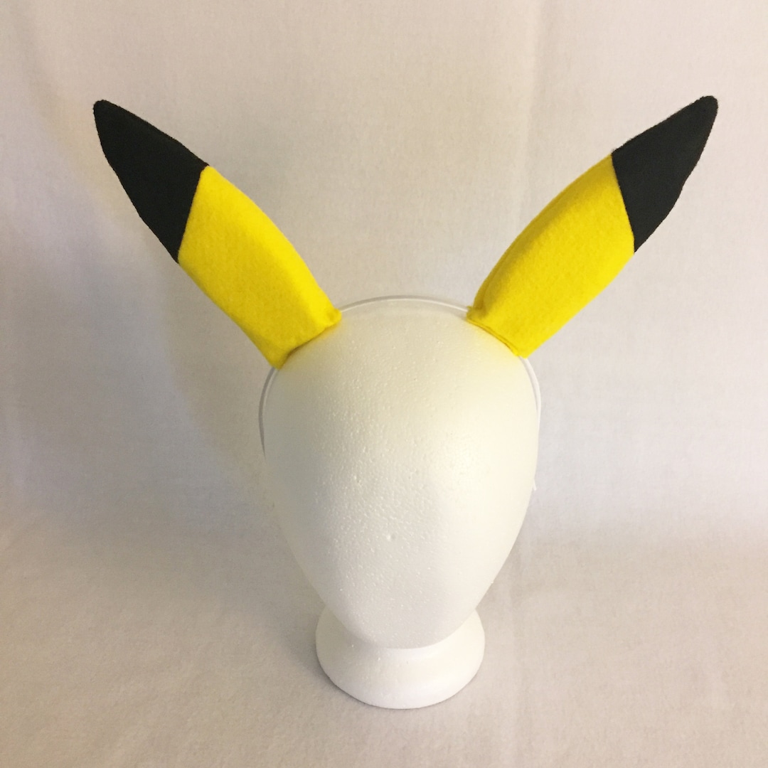 Pikachu Ears Pikachu Cosplay Pikachu Costume Pokemon Ears Pikachu ...