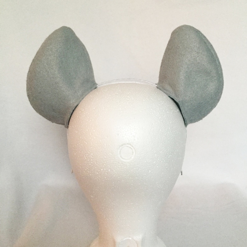 Mouse ears or Tail mouse ears headband mouse tail custom rat | Etsy
