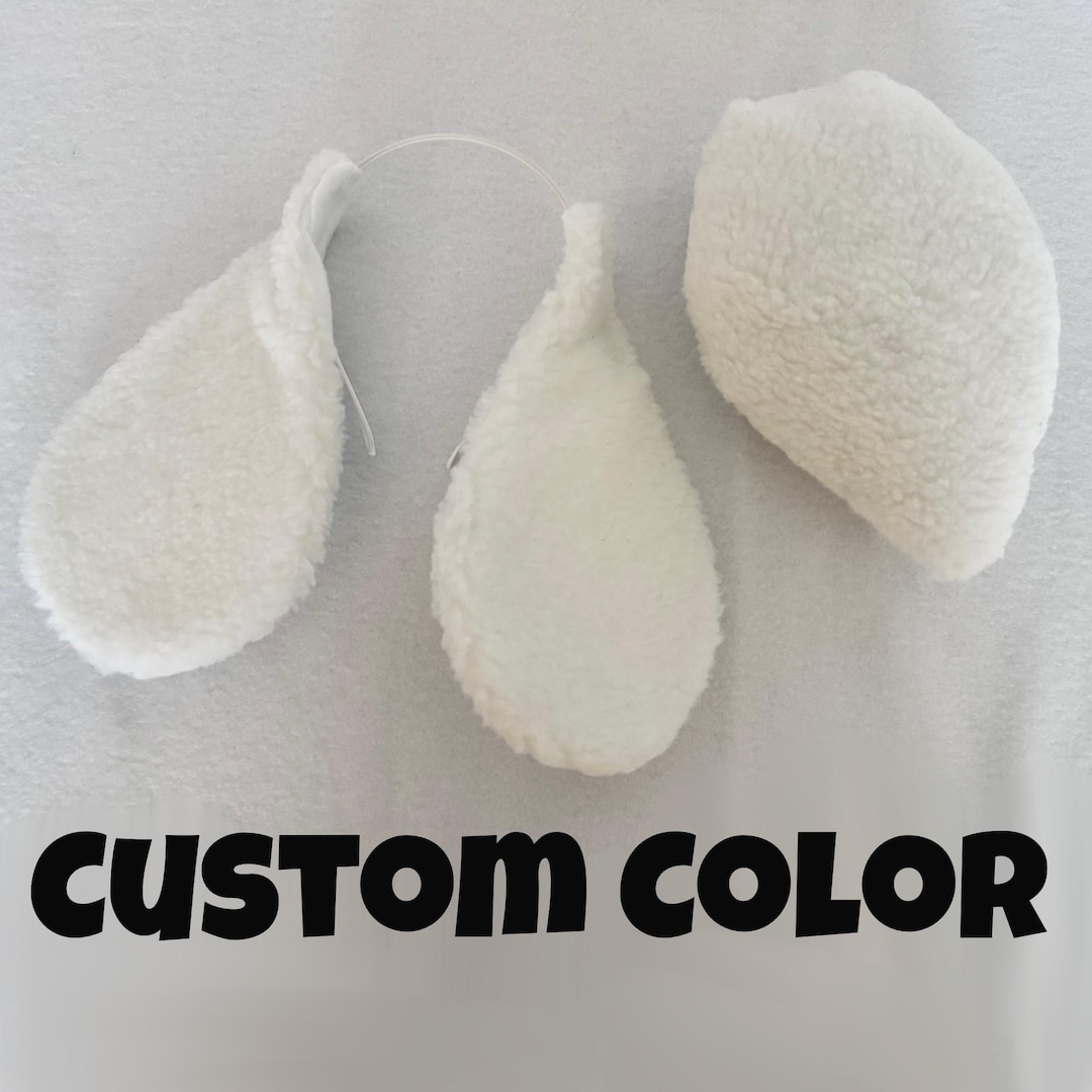 Long Floppy Sheep or Dog Ears or Tail Sheep Headband Lamb Ears Headband ...