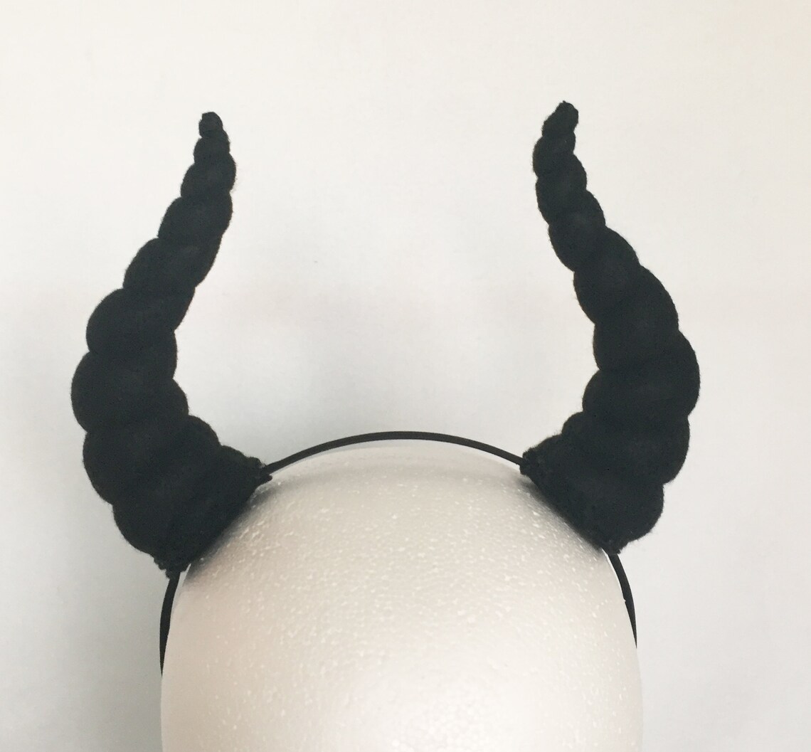 Custom color tall Plush Horns Costume horns pair of horns bull | Etsy