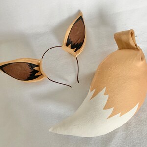 Eevee Ears or Tail Eevee Cosplay Ears Headband Eevee Costume Ears Eevee ...